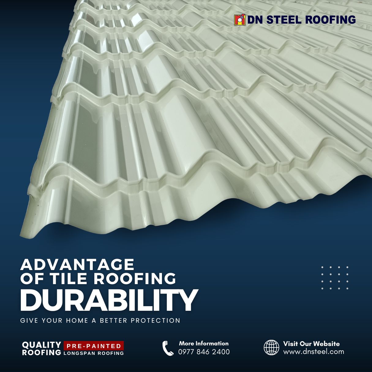 Advantage of Tile Roofing – DN Steel
