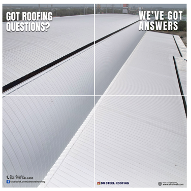 Got roofing questions? – DN Steel